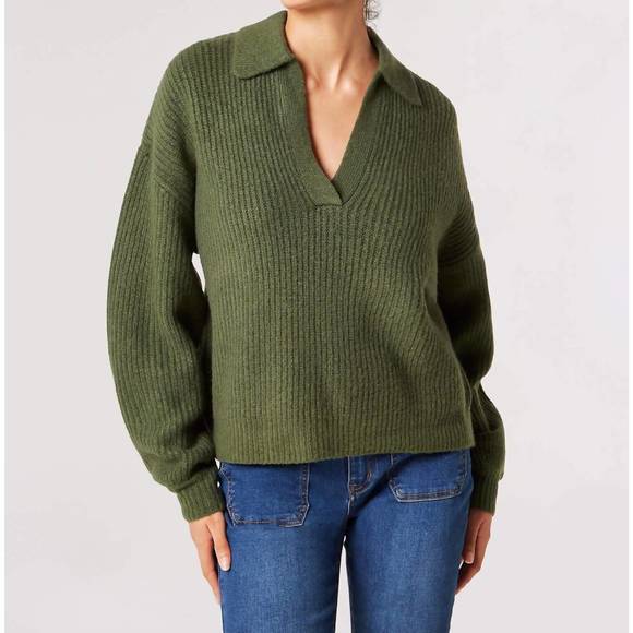 APRICOT | Sweaters | New Apricot Oversized Ribbed Sweater In Green ...